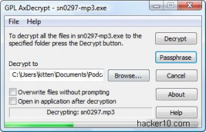 Review Axcrypt free file encryption program – Hacker 10 – Security Hacker